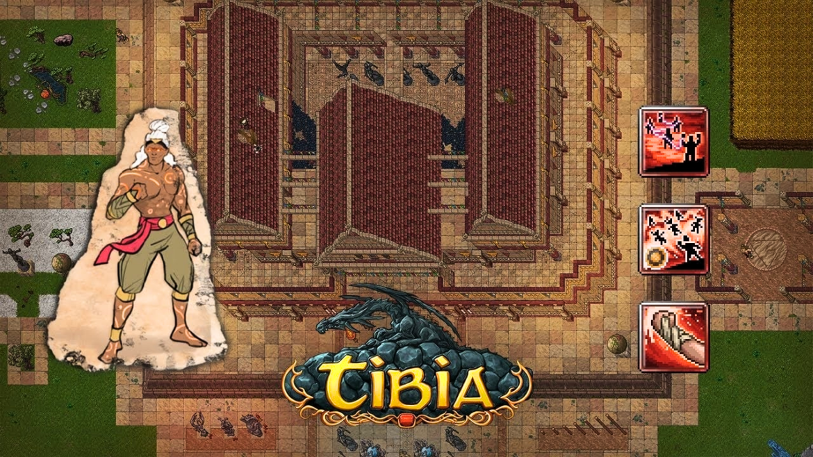 O MMORPG Clássico Tibia Se Reinventa Com a Chegada do Monge - Bar dos ...